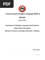 English Remedial Module | PDF | Verb | Question