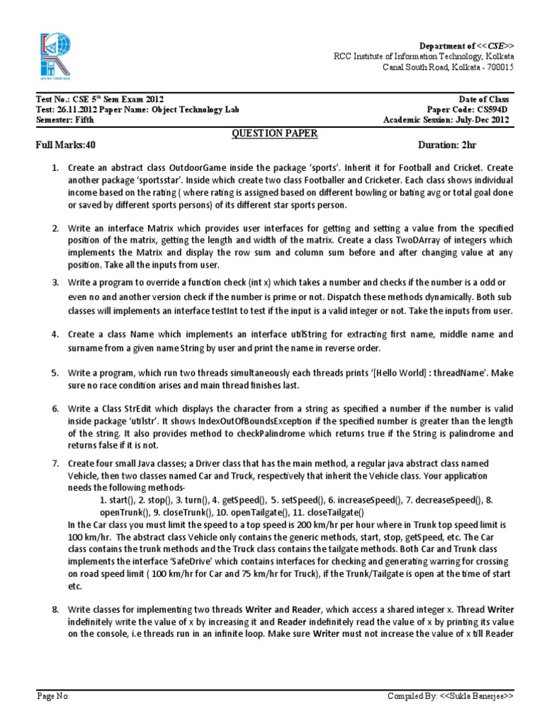 Java Assignment Pdf Class Computer Programming Method Computer Programming