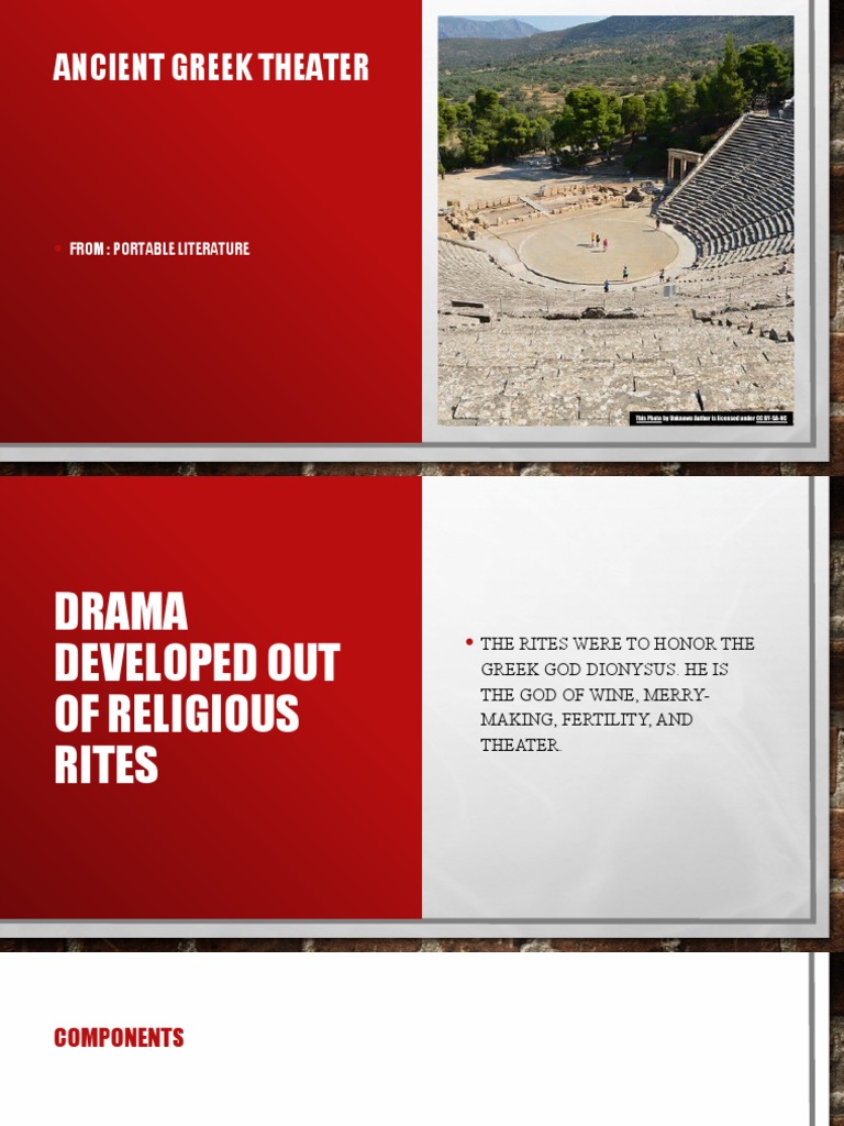 Ancient Greek Theater: From: Portable Literature | PDF | Greek Tragedy ...