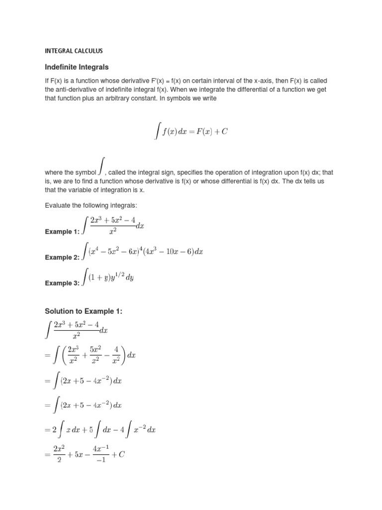Integral Calculus | PDF | Integral | Area