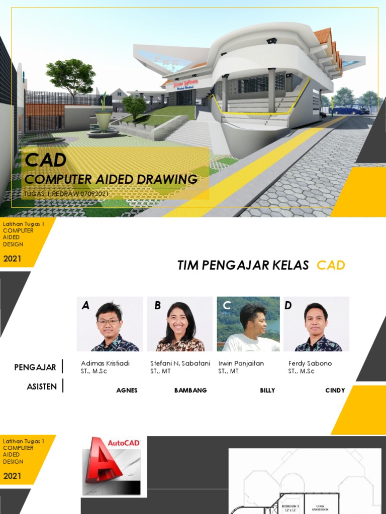 CAD Computer Aided Drawing | PDF | Visual System | Computer Graphics