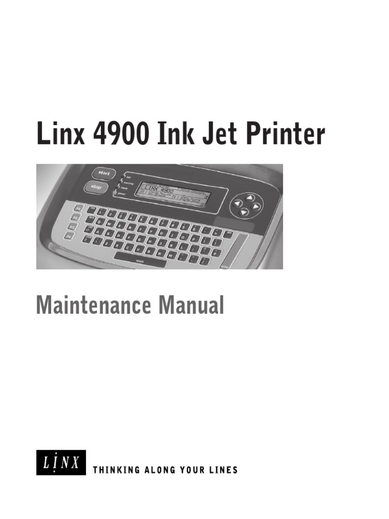 MP65557-1 Manual Técnico - 4900 | PDF | Printer (Computing) | Computer Keyboard