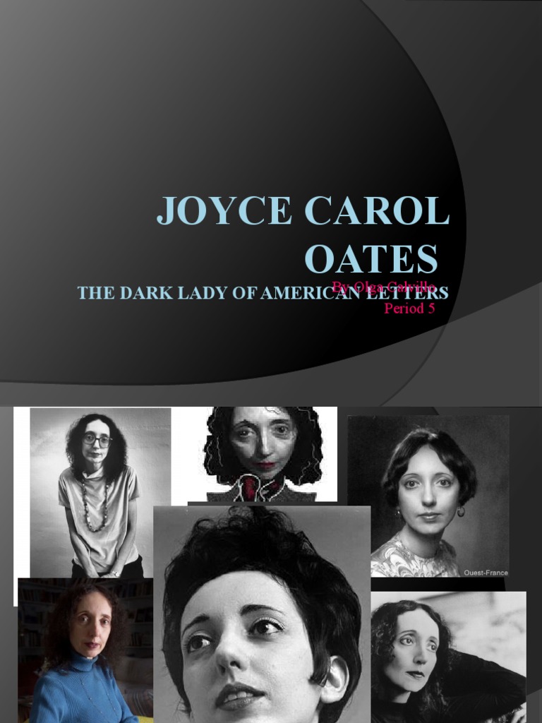 Joyce Carol Oates Analysis | PDF