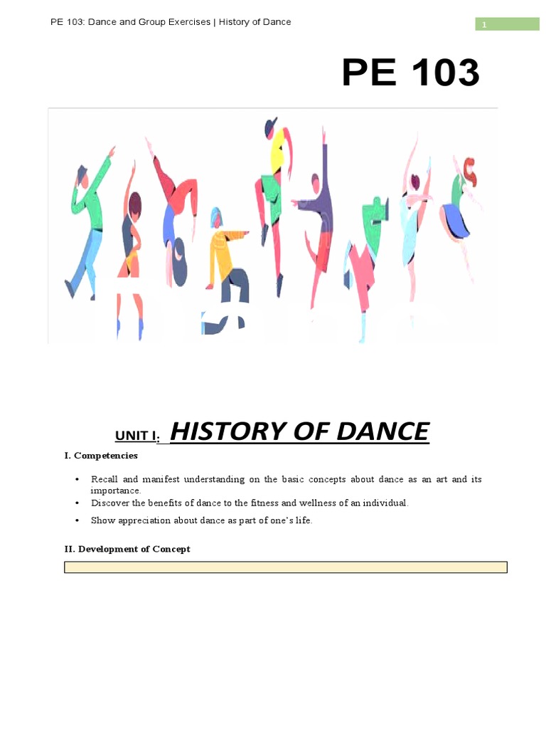 History of Dance | PDF | Dances | Physical Education