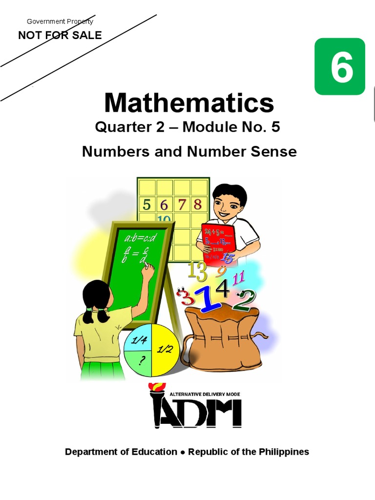 Math6 Q2 Mod5 Numbers and Number Sense v3 | PDF | Exponentiation | Numbers