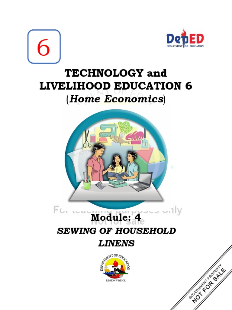 Tle He6 Module 4 | Download Free PDF | Sewing | Textiles