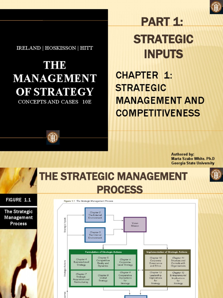 THE Management of Strategy: Strategic Inputs | PDF | Strategic ...