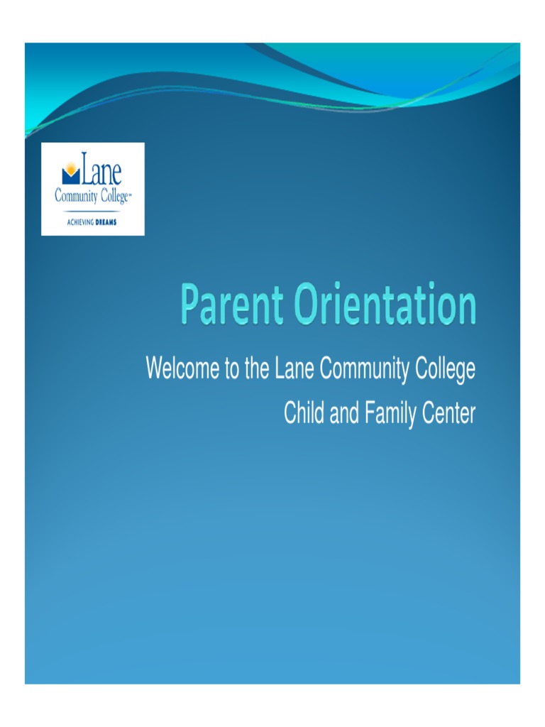 Parent Orientation Powerpoint 2021 | PDF | Early Childhood Education ...