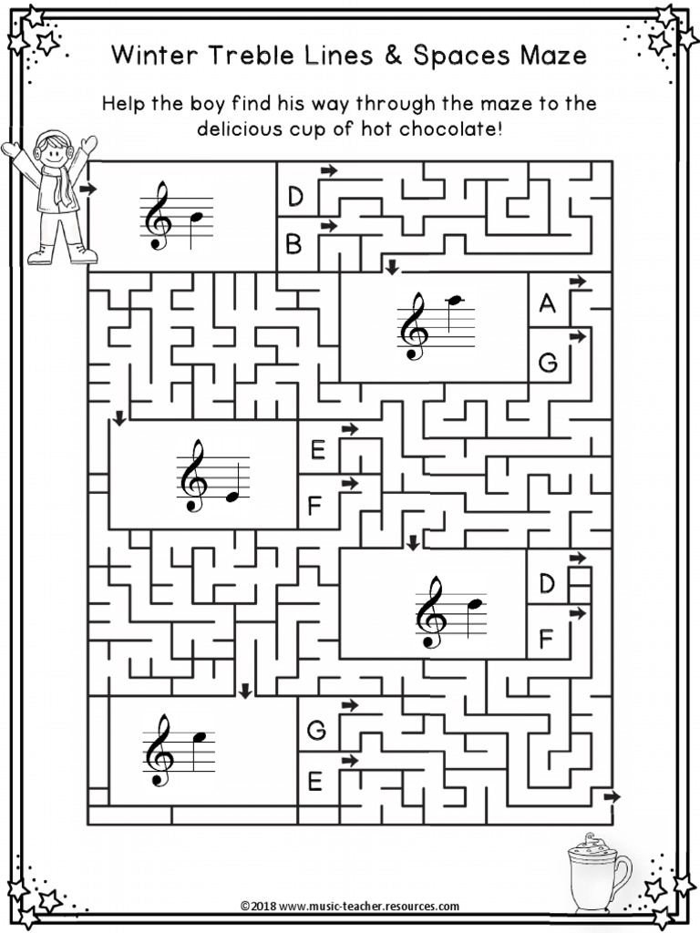 Winter MAZE Freebie SEC | PDF