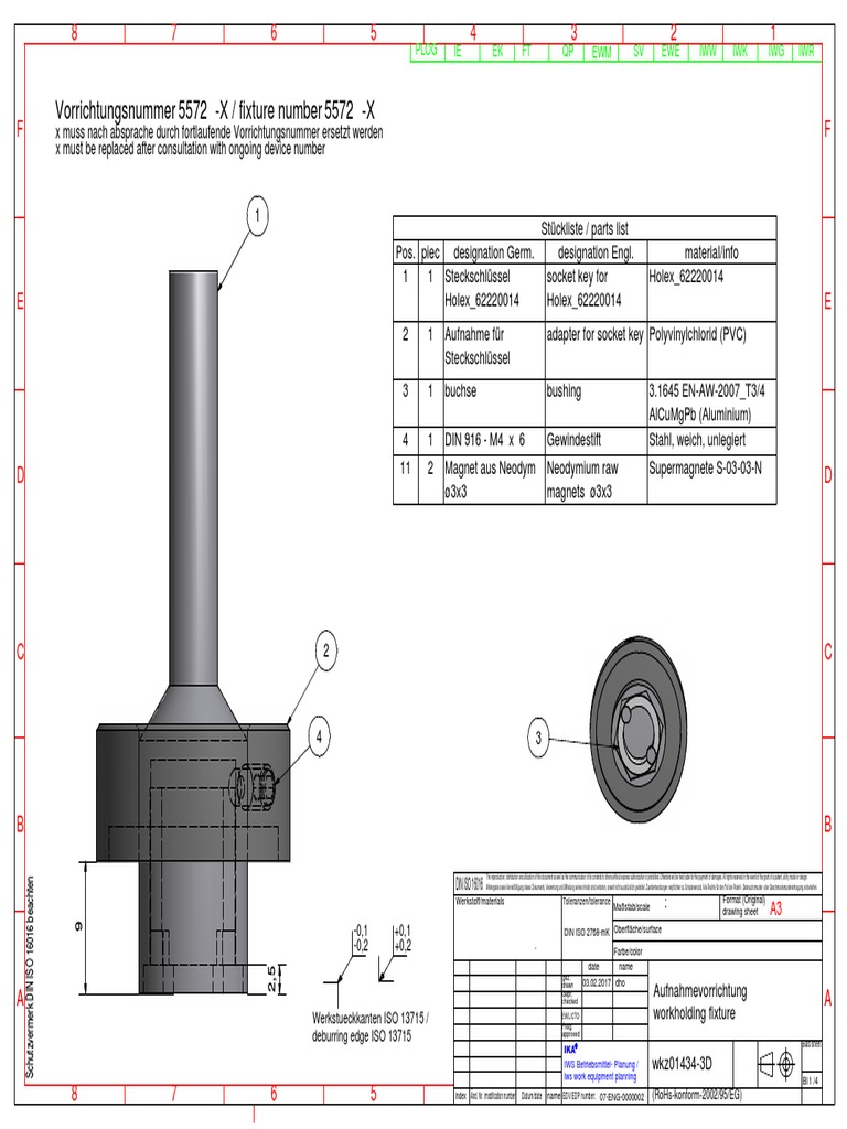 Vorrichtungsnummer - X / Fixture Number - X 5572 5572 | PDF