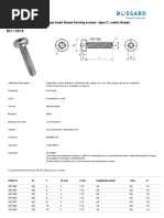 Tapping Screw Threads: EN ISO 1478 ( | PDF | Standards Organization ...