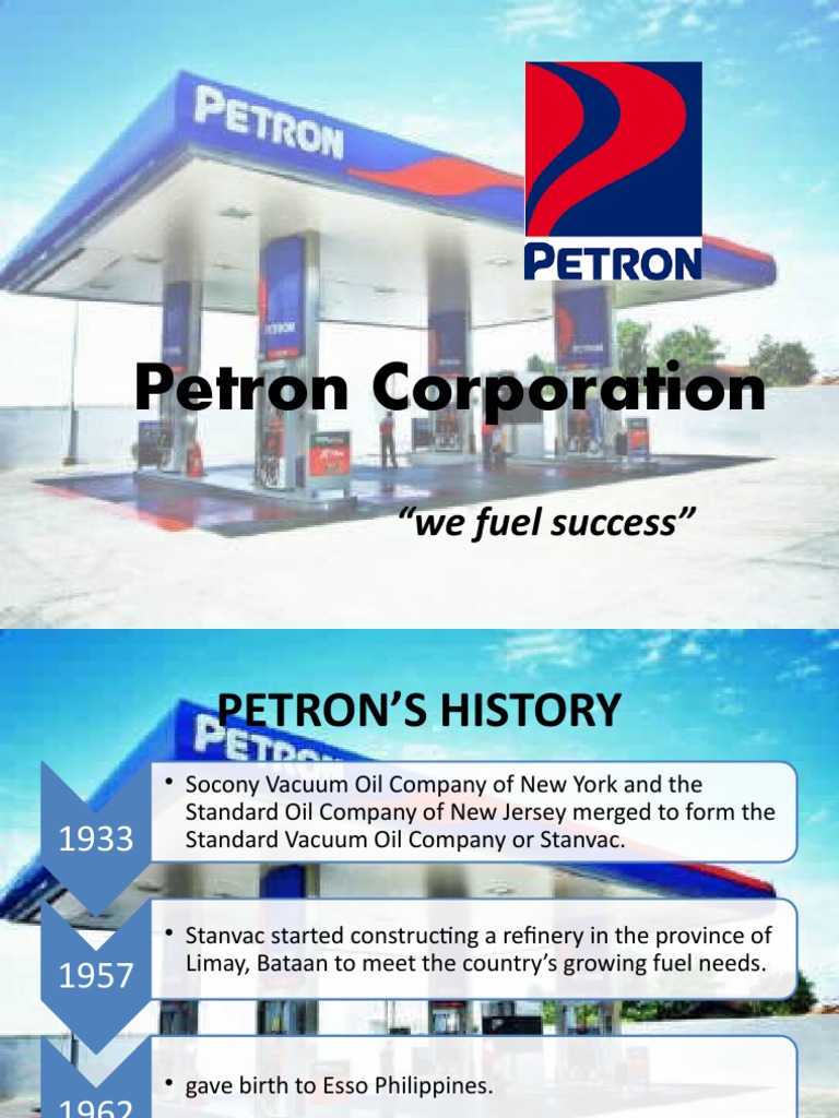 Petron Corporation: A Historical Overview | PDF