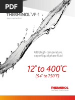 Therminol: High-Temperature, Low-Odor, Vapor/liquid Phase Fluid | PDF ...
