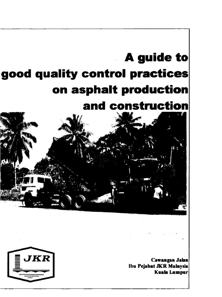 Quality Control in Asphalt Production | PDF