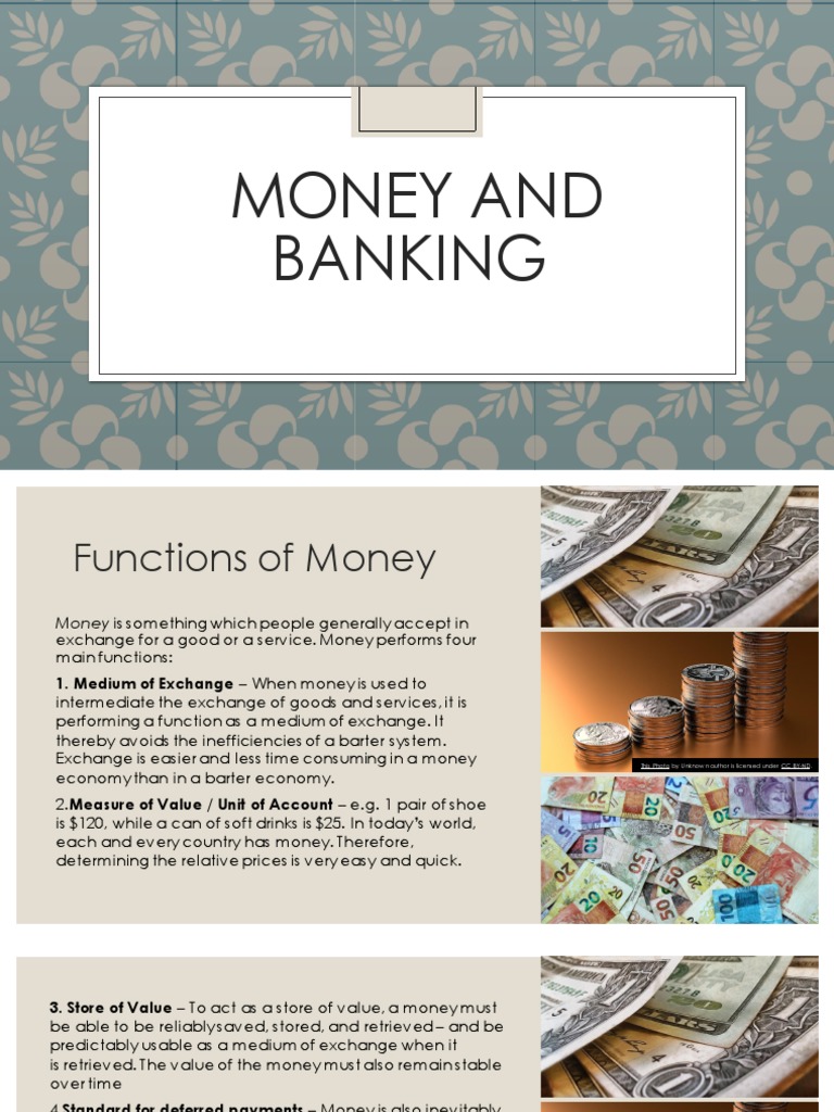Money and Banking | PDF | Money | Banks
