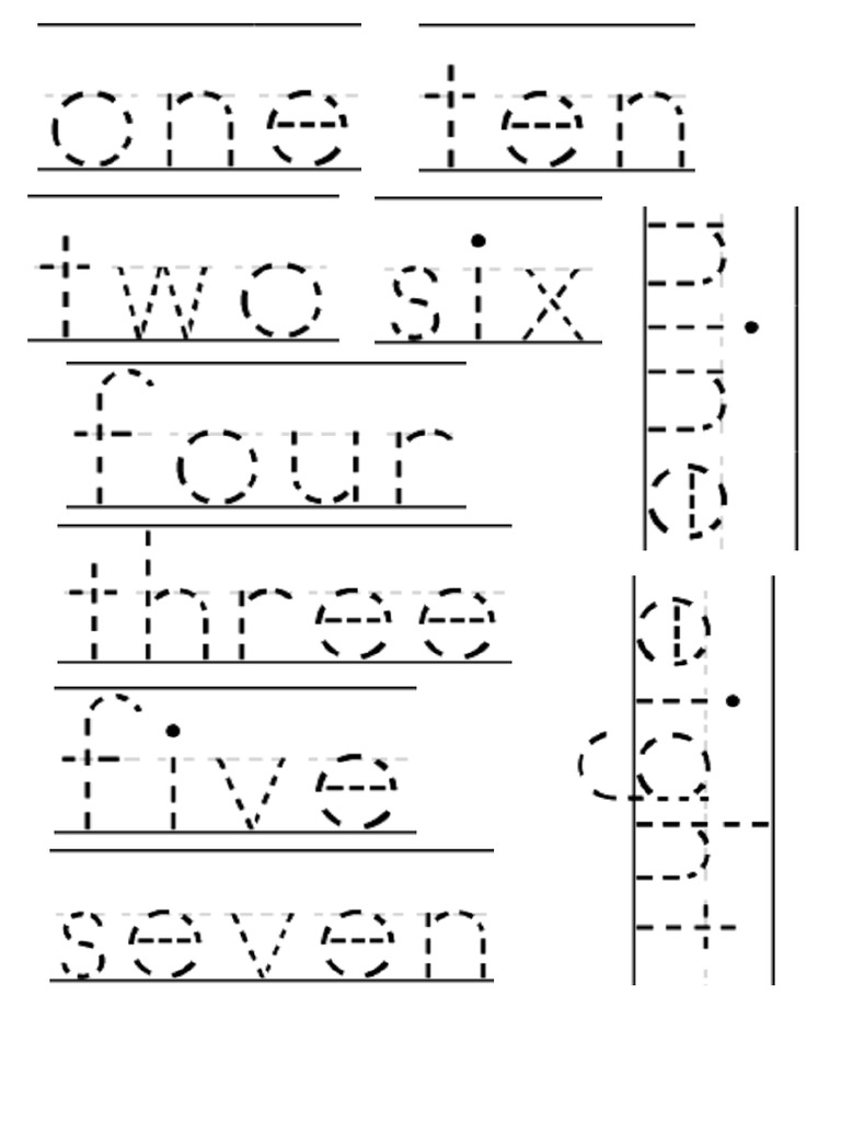 number-names-pdf