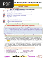El Moassar 3rd Prep Answers | PDF