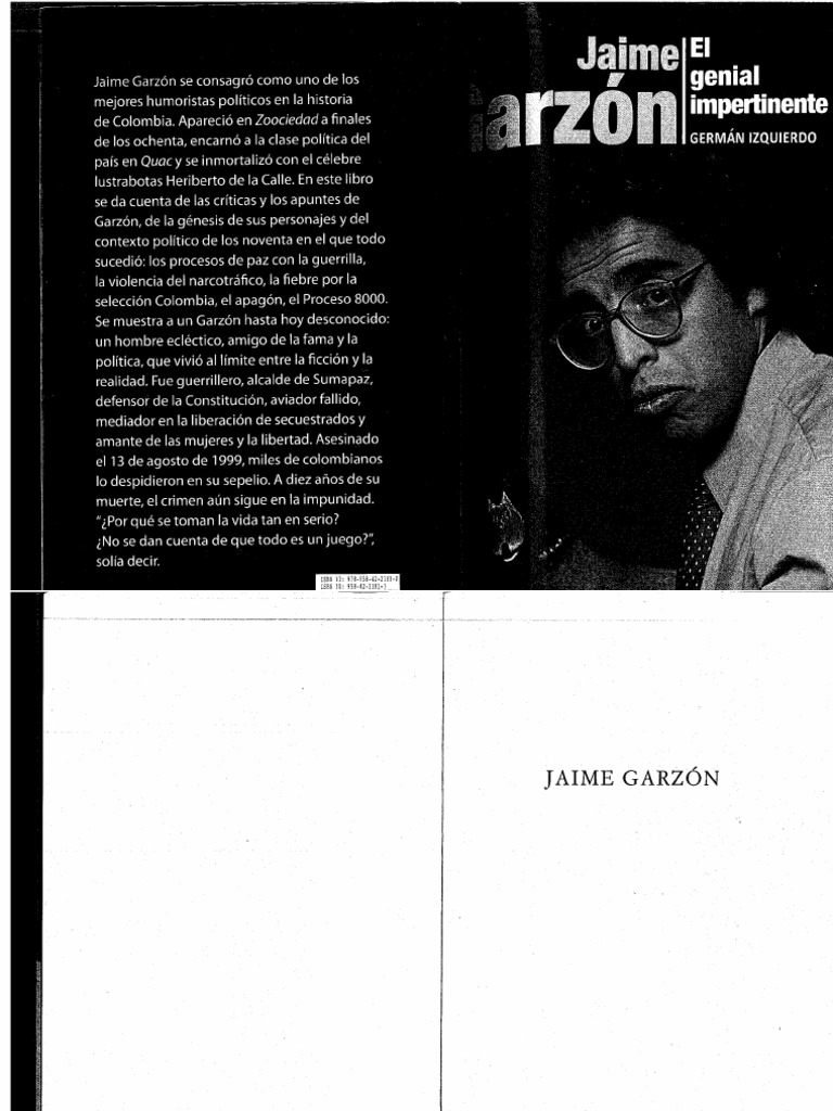 Jaime Garzón, El Genial Impertinente | PDF