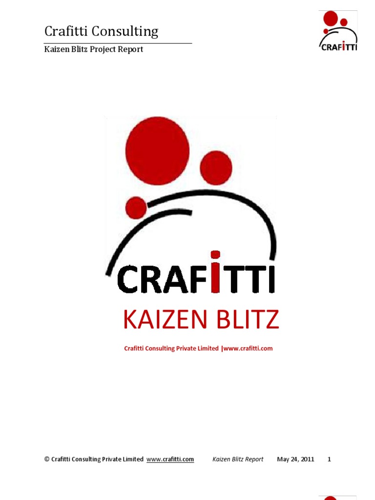 Kaizen Blitz Project Report | Information Security | Lean Manufacturing ...