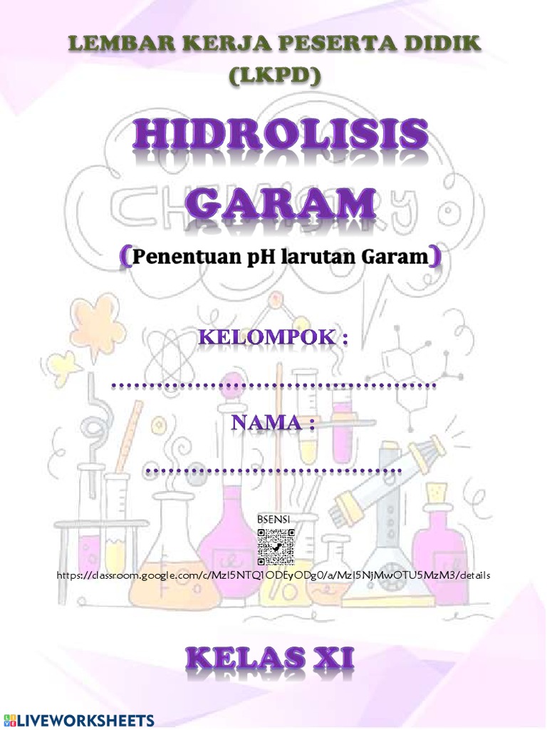 Hidrolisis Garam, Penentuan PH Larutan Garam | PDF