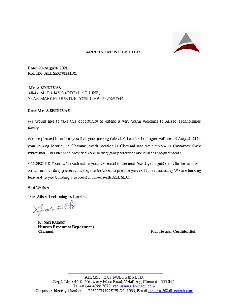 Allsec Technologies................ | PDF | Human Resource Management ...