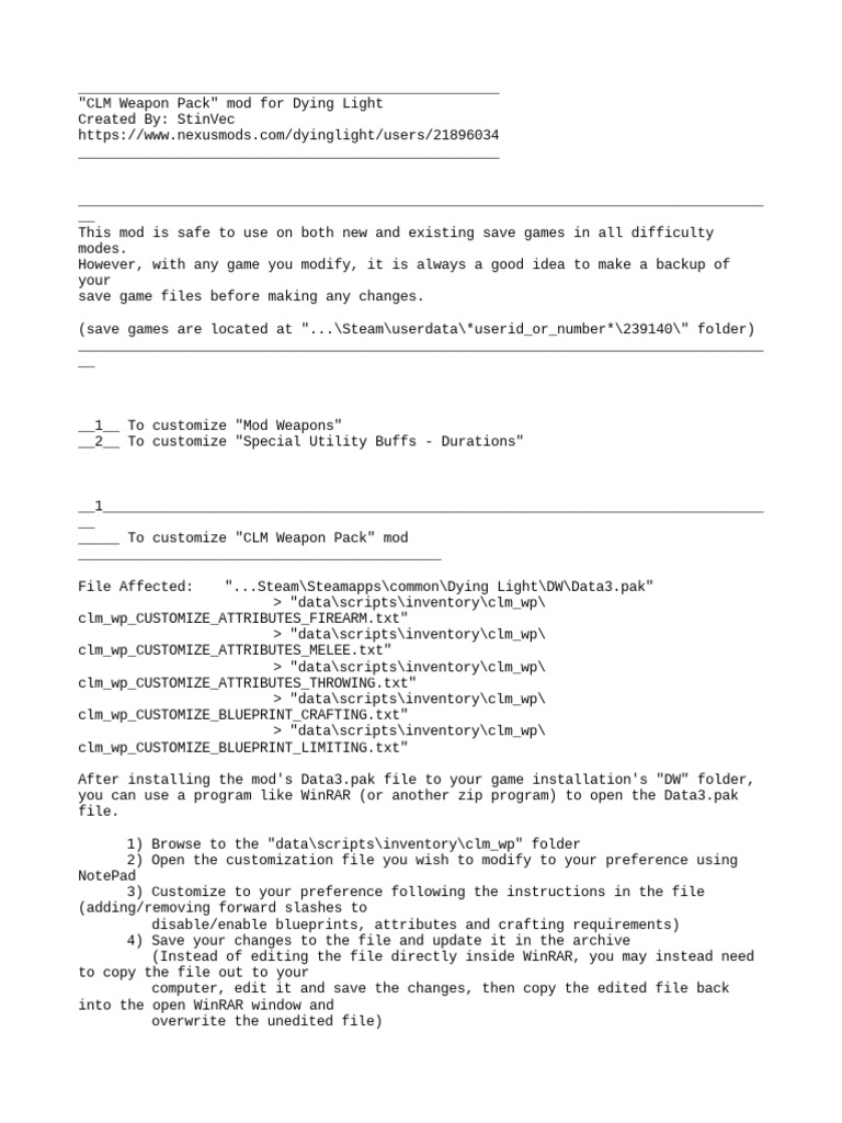 CLM-WP ReadMe - 3 - To Customize | PDF | Visual Cortex | Computer File