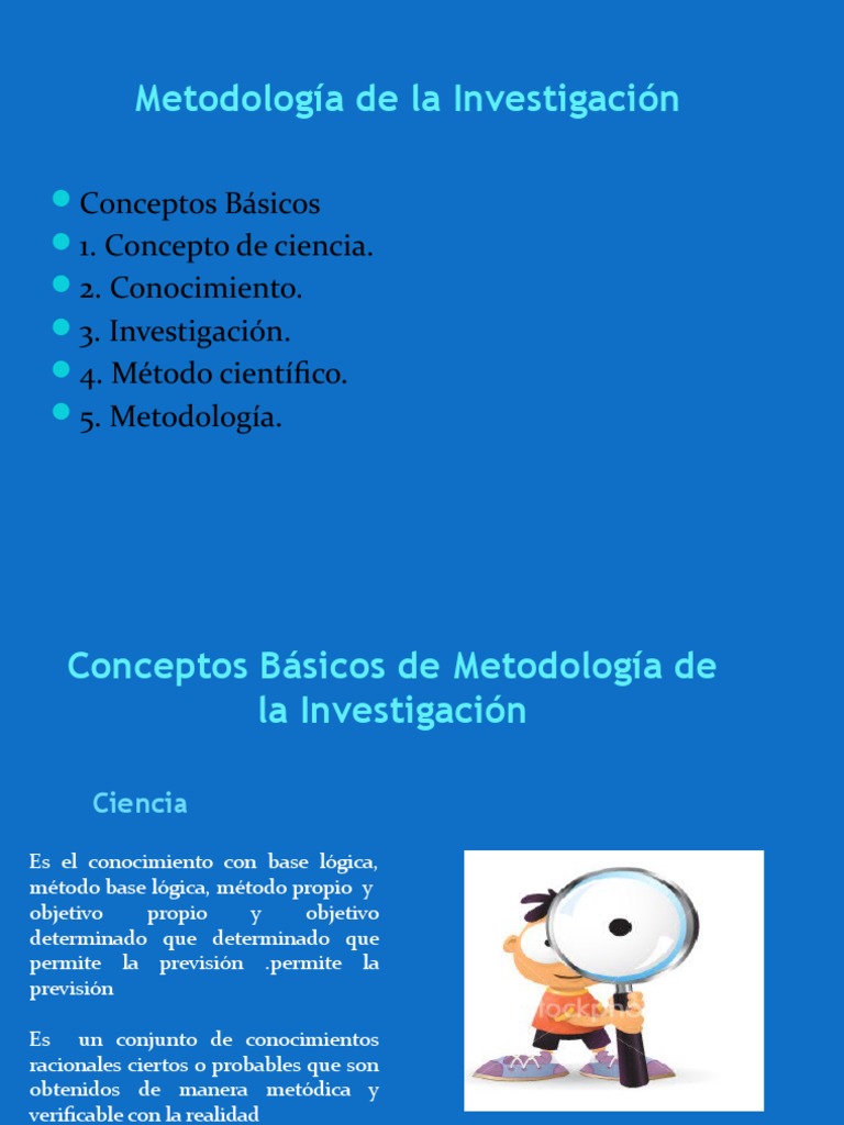 Metodologia Investigacion Presentacion Powerpoint | Descargar gratis ...