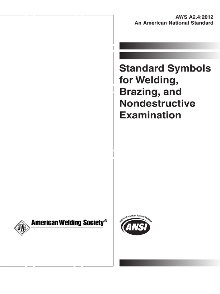 Aws A2.4 - 2012 | PDF