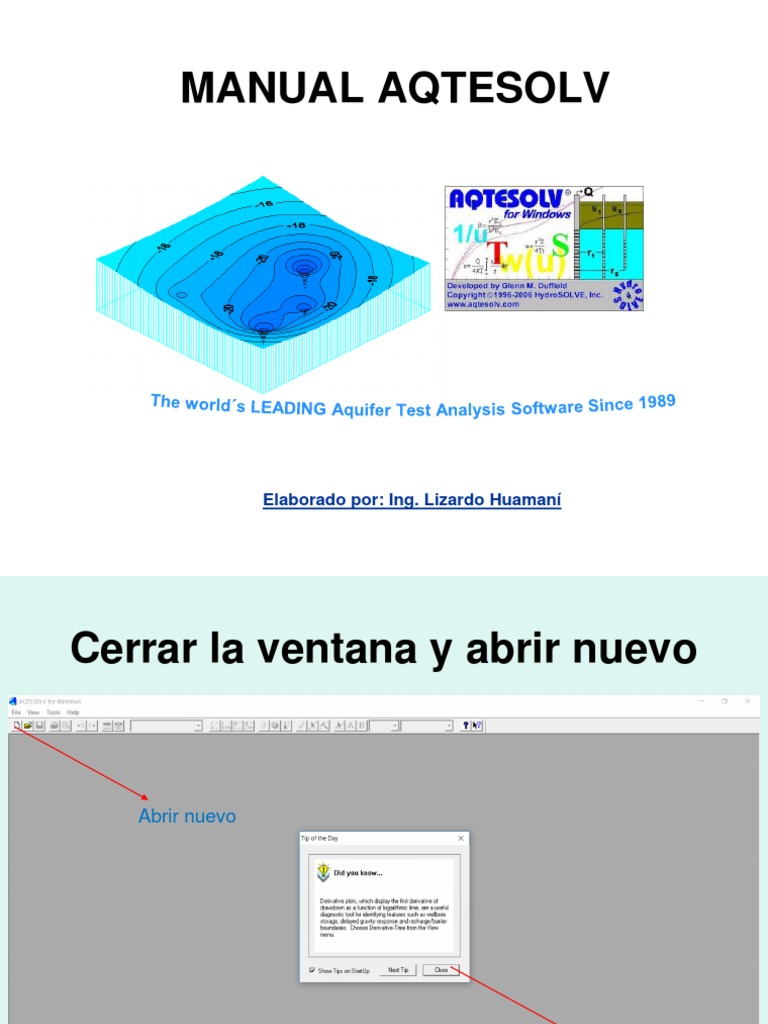 Manual Aqtesolv | PDF | Informática