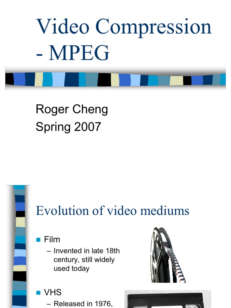 Video Compression MPEG | PDF | Business
