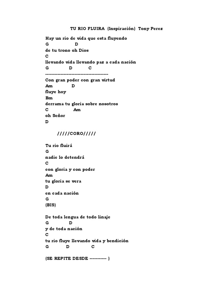 CANCIONES CON LETRA y ACORDES | PDF | Teología | Concepciones de dios