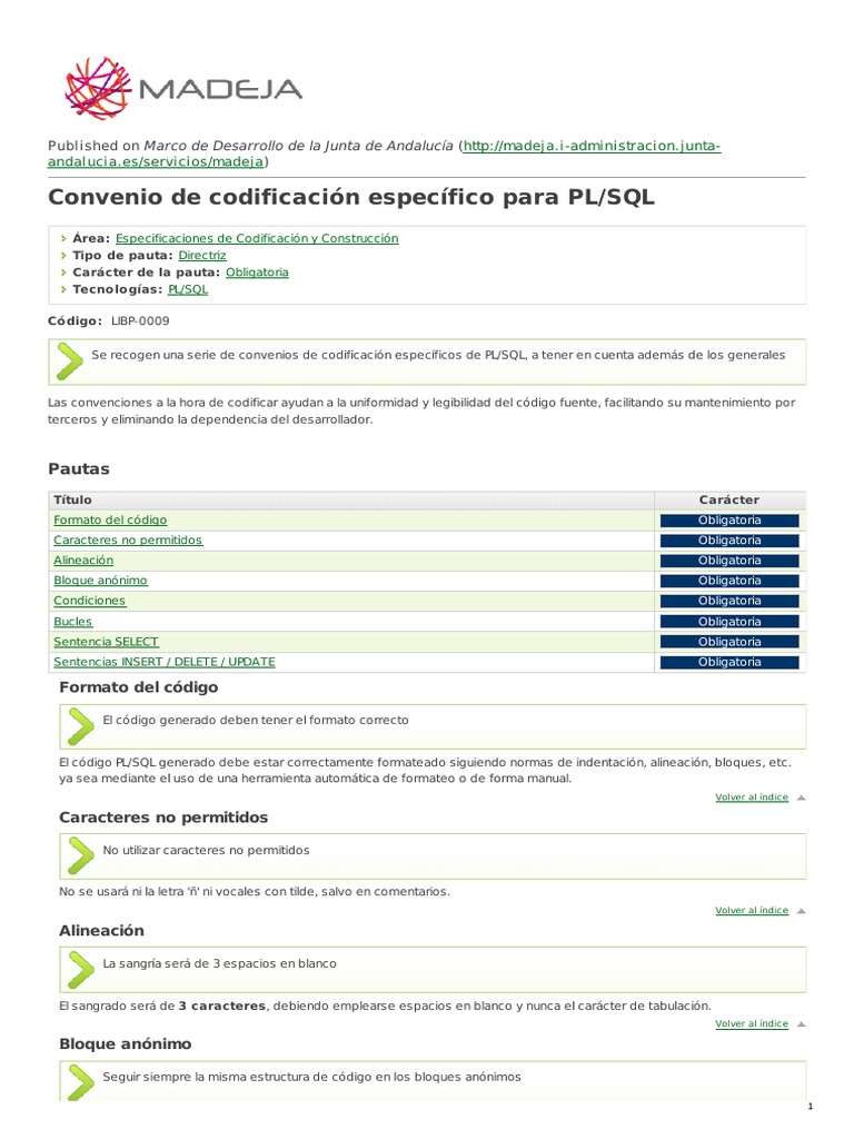Codificacion PLSQL | PDF | SQL | Pl / Sql