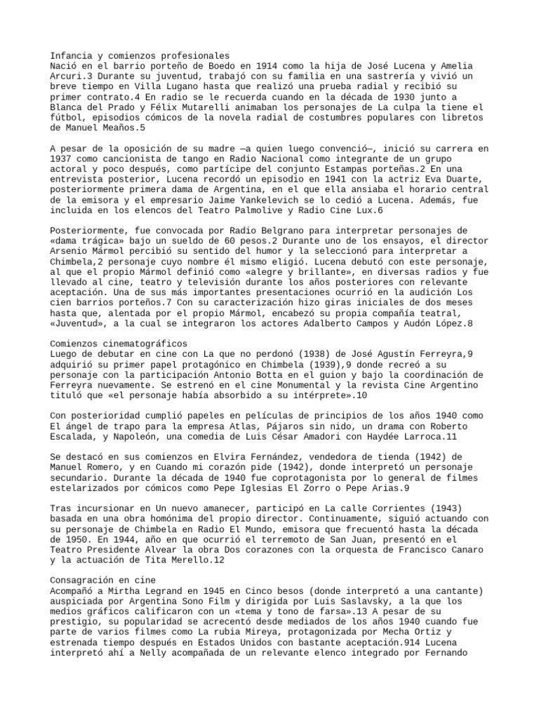 Elena Lucena | PDF | Argentina