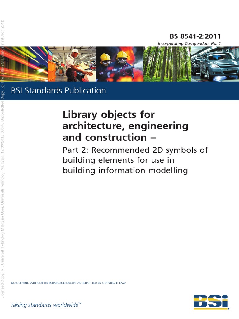 BS 8541-2-2011-09 | PDF | Building Information Modeling | Computing