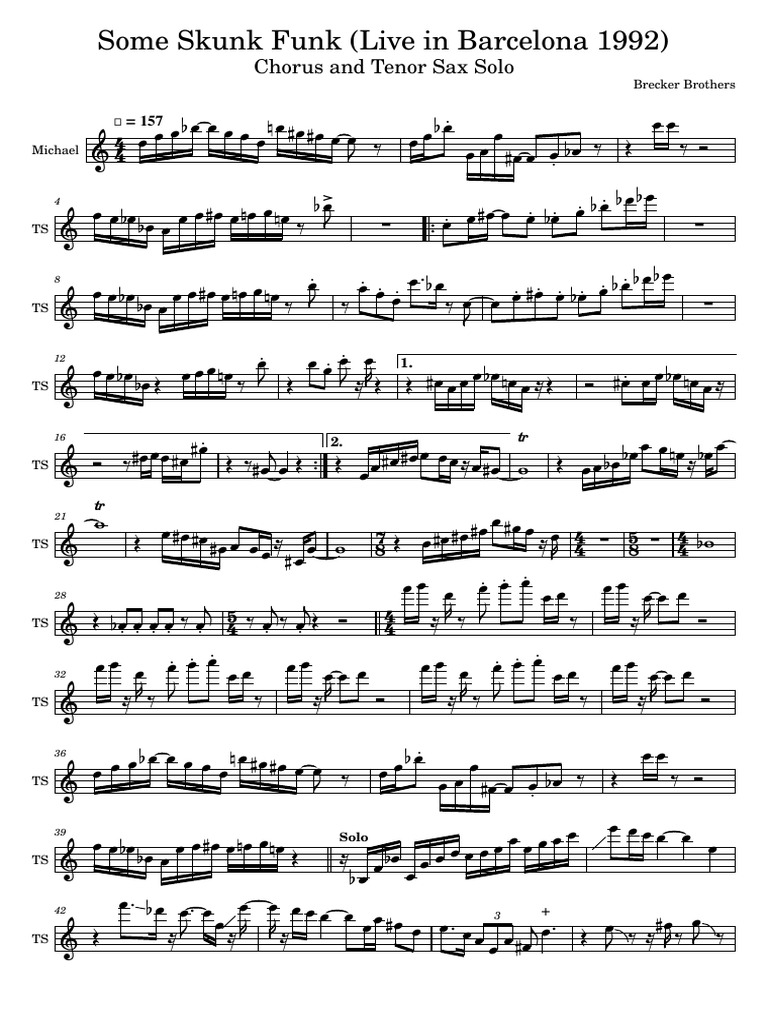 2 Some - Skunk - Funk - Live - in - Barcelona - Brecker - Brothers ...