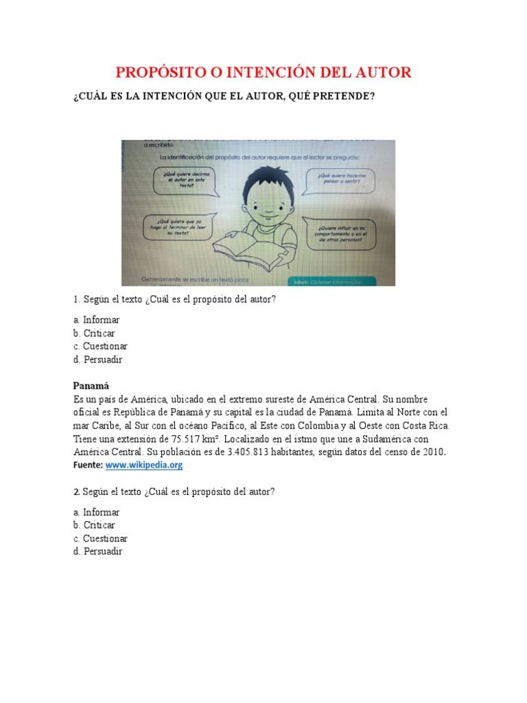 Propósito o Intención Del Autor | PDF | Cerebro | Neurona