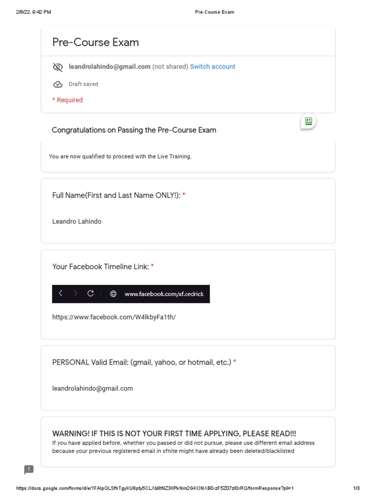 Pre-Course Exam - Xfinite | PDF | Internet Privacy | Multimedia