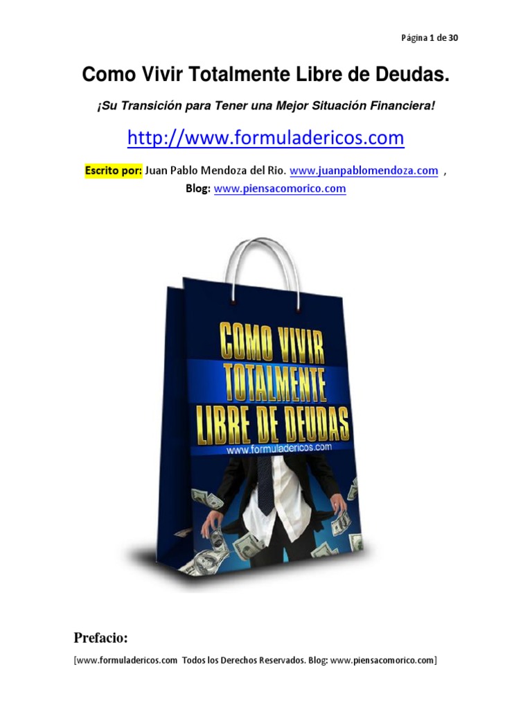 Libre Deudas | PDF | Interés | Tarjeta de crédito