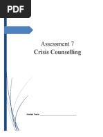 Seven Stages of Crisis Intervention Model PDF | PDF | Psychotherapy ...
