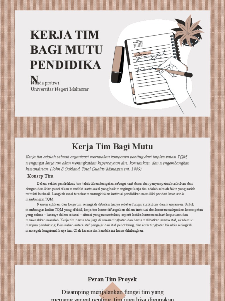 Kerja Tim Mutu | PDF