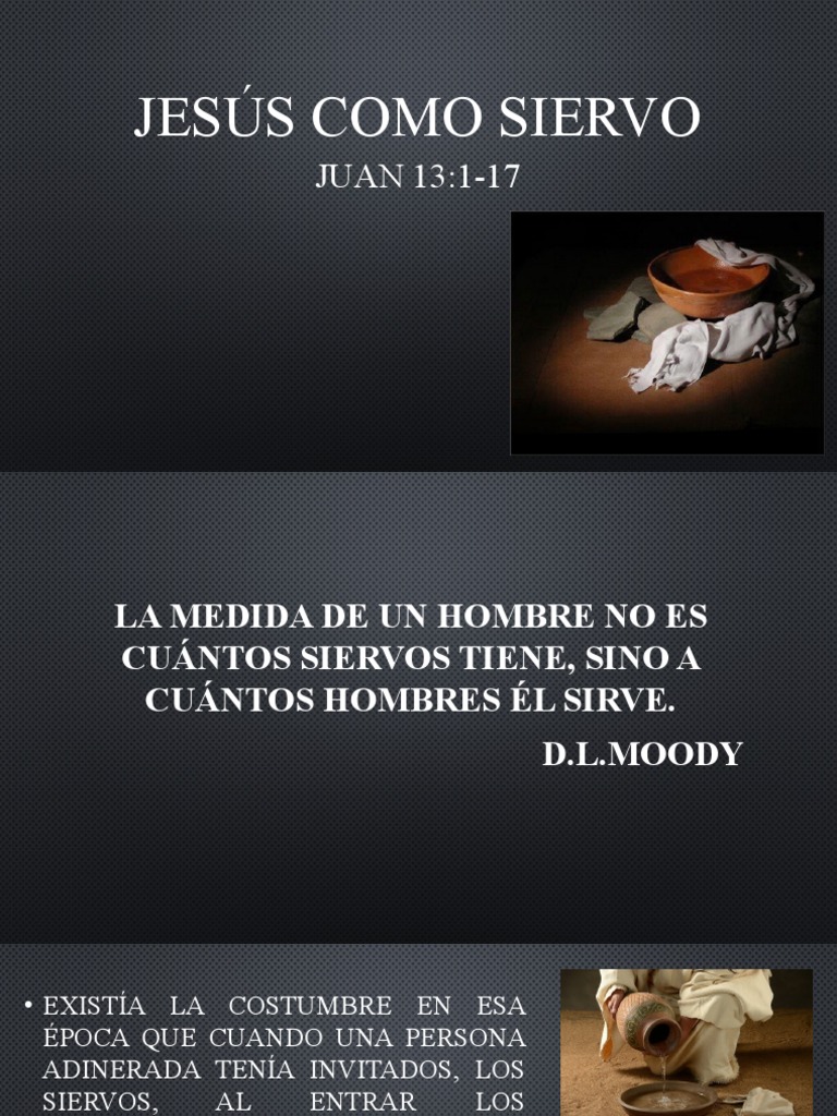 Jesús, el Siervo Humilde y Ejemplar | PDF | Jesús