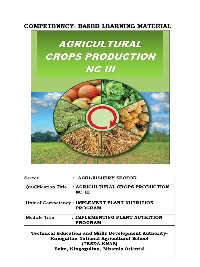 Implementing Plant Nutrition Program | PDF | Fertilizer | Soil