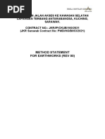 Method Statement For Blasting | PDF | Drilling | Nature