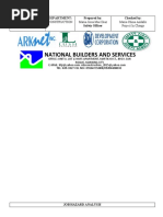 JHA For Tiling Work | PDF | Housekeeping | Personal Protective Equipment