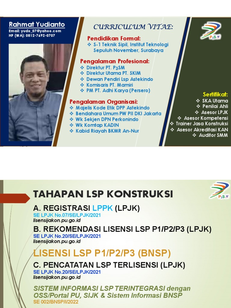 1 Tahapan Lsp Konstruksi Pdf