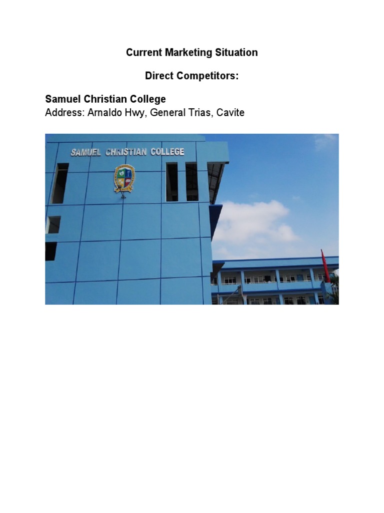 Current Marketing Situation | PDF | Communication