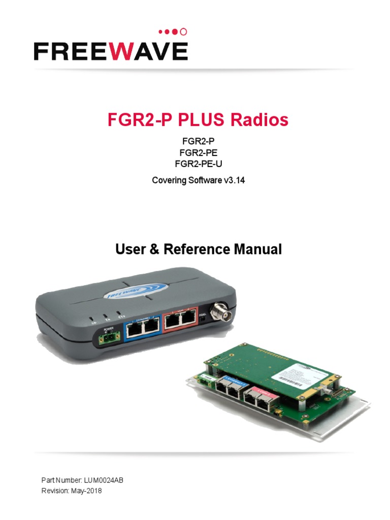 FGR2-PLUS-User-Manual MODEM RADIO | PDF | Computer Network ...