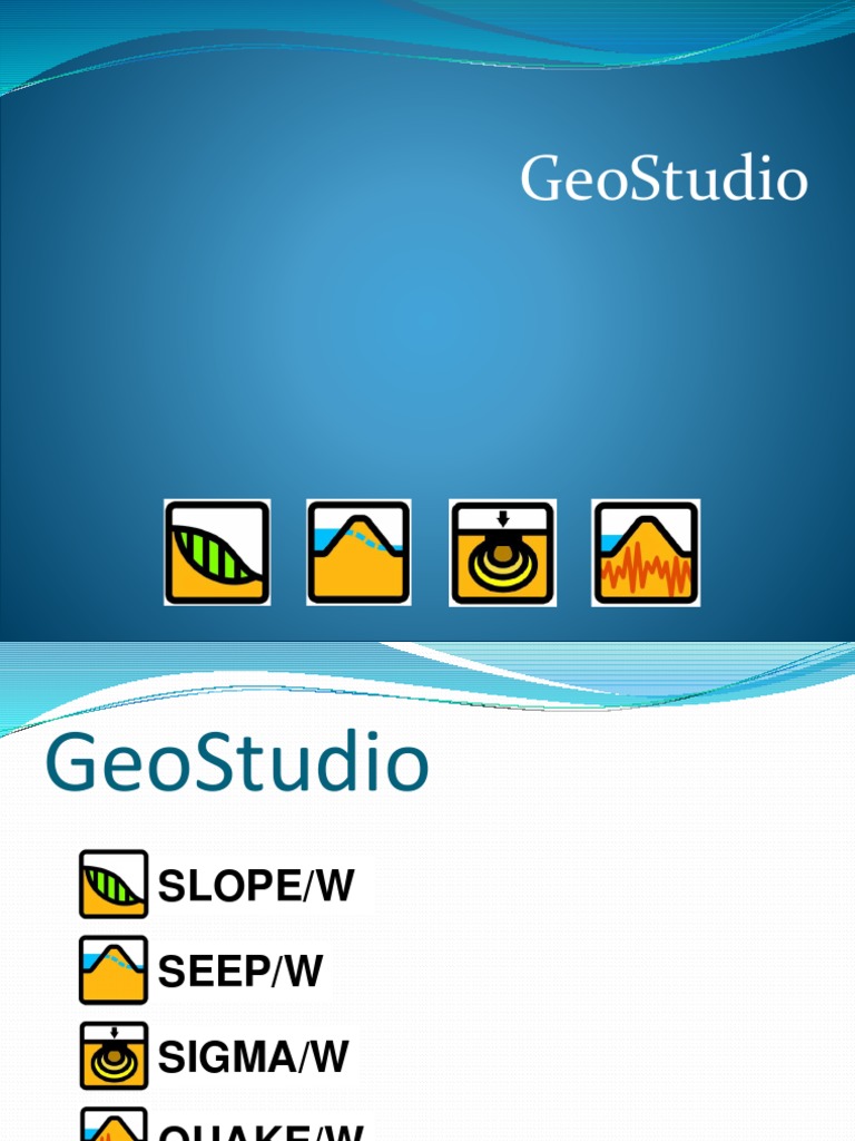 Tutorial Geostudio Kementerian PU SlopeW | PDF