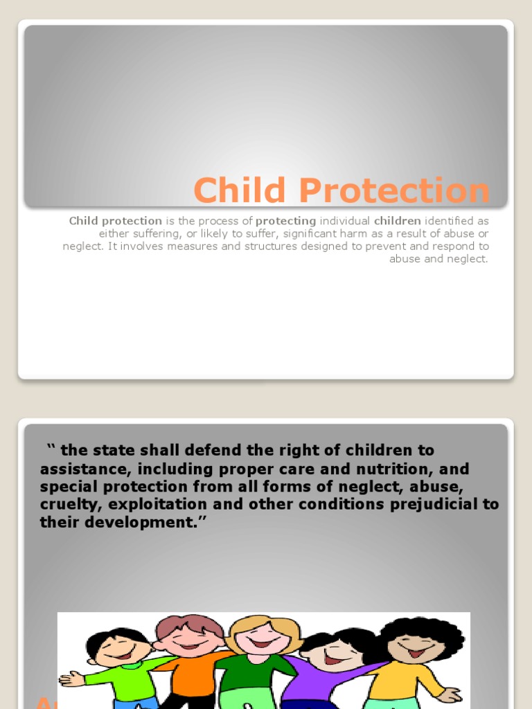 Child Protection: Child Protection Is The Process of Protecting ...