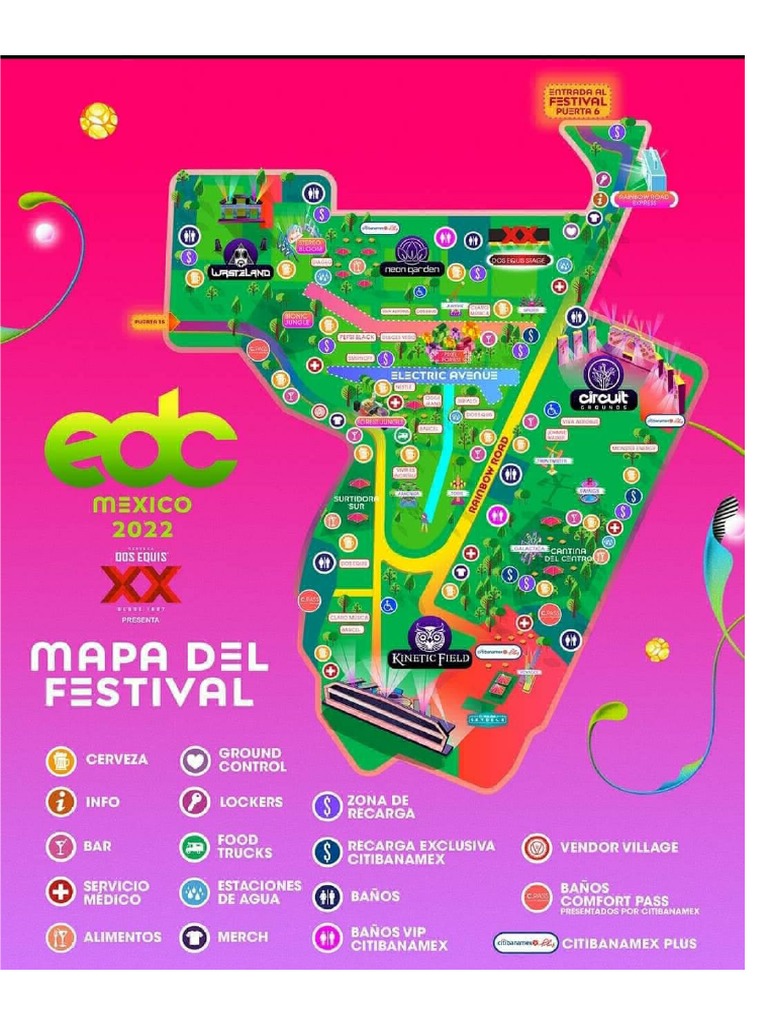 Mapa Foro Sol | PDF